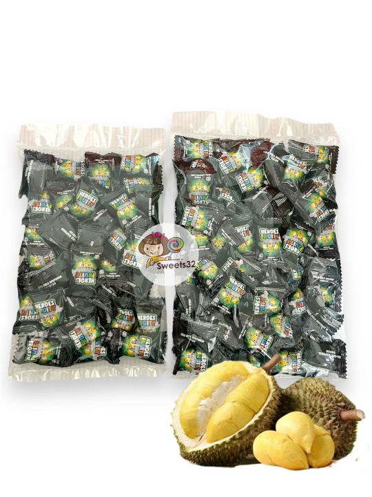 72pcs 】Lot 100 Heroes DURIAN Candy HALAL | Lazada