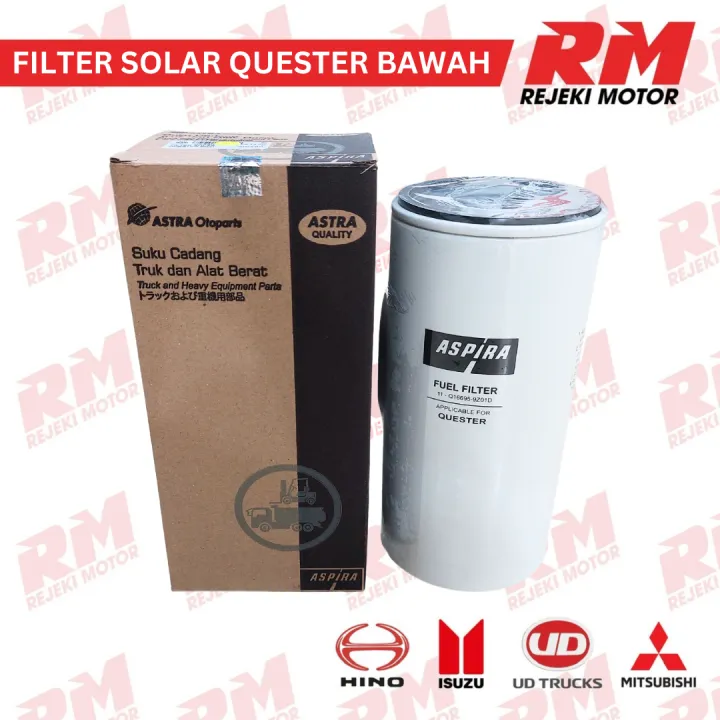 FILTER SOLAR QUESTER BAWAH CWE 280 ASPIRA | Lazada Indonesia