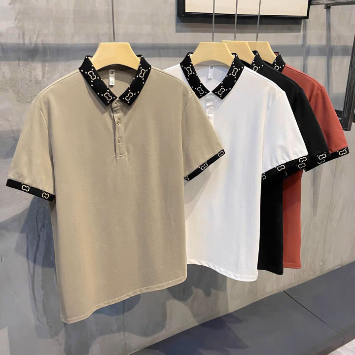 Kinwoo T586 Casual Style Polo Shirt Short Sleeve Polo Shirt For Men ...
