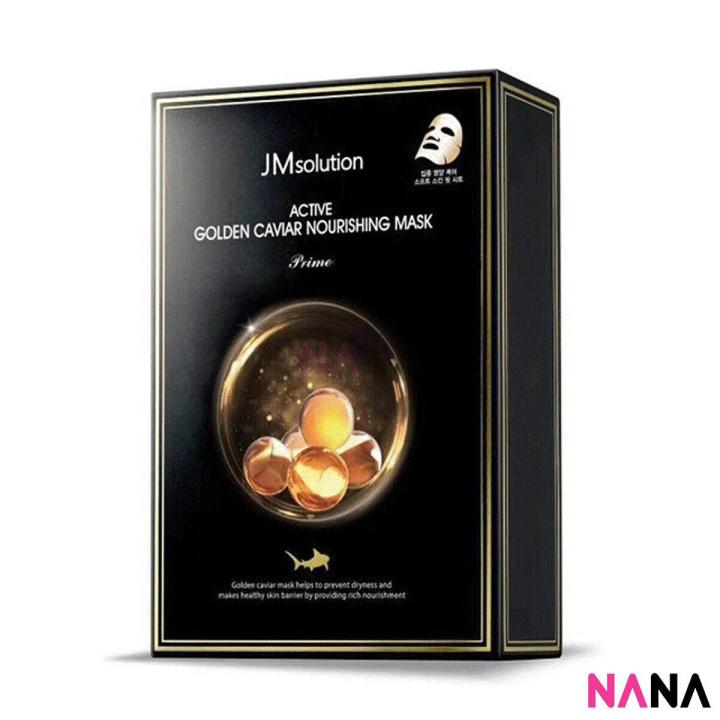 JMsolution Active Golden Caviar Nourishing Mask (10 Sheets/ Box) | Lazada Singapore