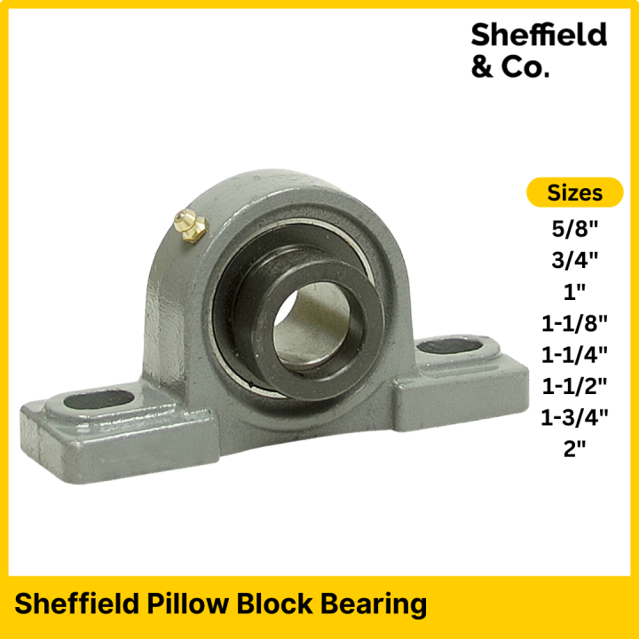 Sheffield Pillow Block Bearing,1", 1-1/4", (UCP-205, UCP-207,) | Lazada PH