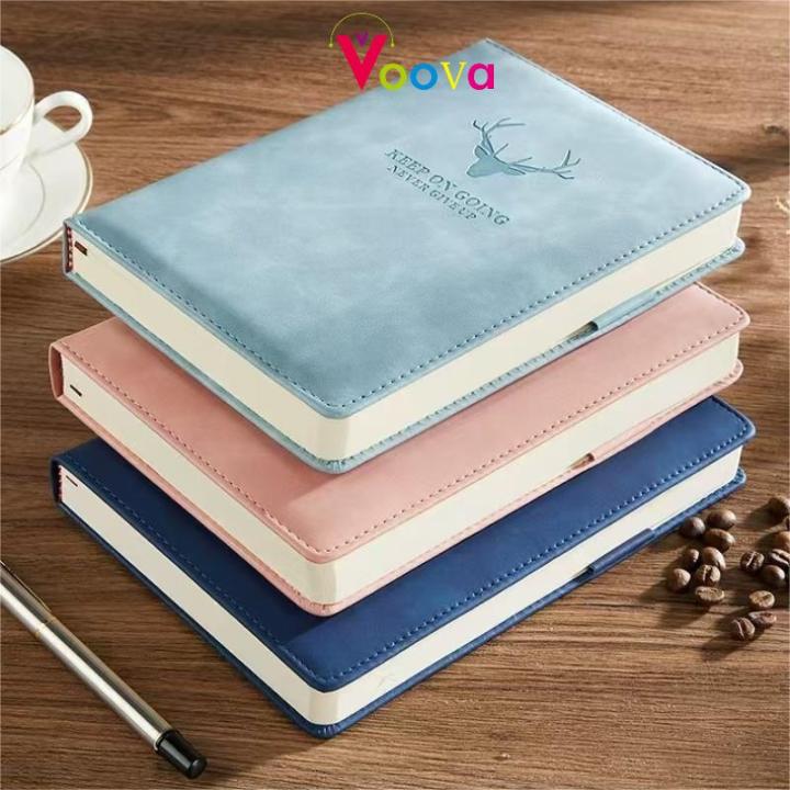 VOOVA Notebook Kulit A5/Buku Agenda Kerja/Meeting Planner NoteBook ...