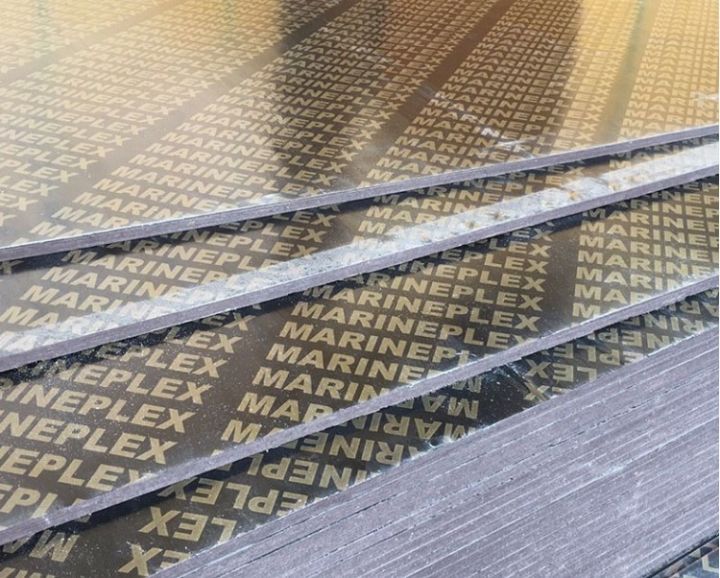 Black Formwork 15mm 18mm Building Formwork Engineering Board Waterproof ...