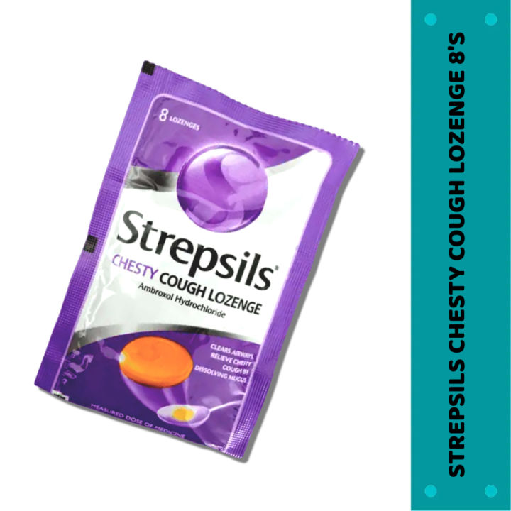 STREPSILS CHESTY COUGH LOZENGES 8'S | Lazada
