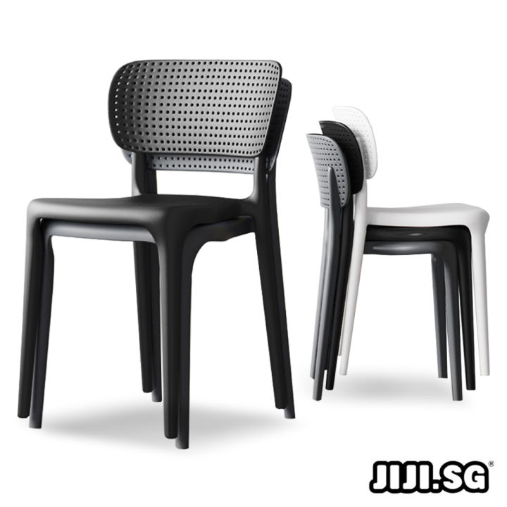 (JIJI.SG) IRIS Stackable Chair - Nordic Style / PP Plastic / Dinning ...