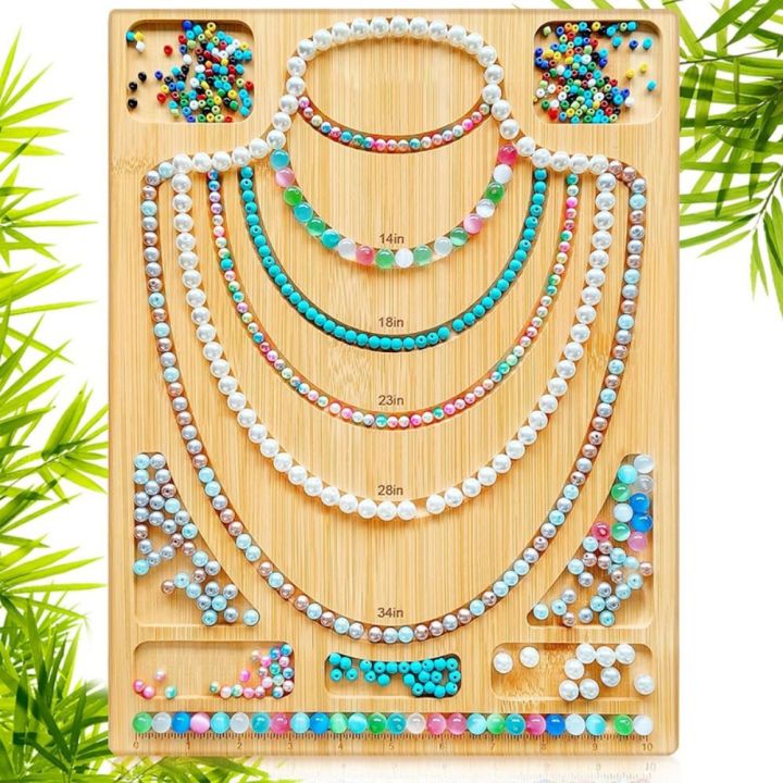 DOI4RE Storage Tray Jewelry Making Beaded Board Display Panel with ...