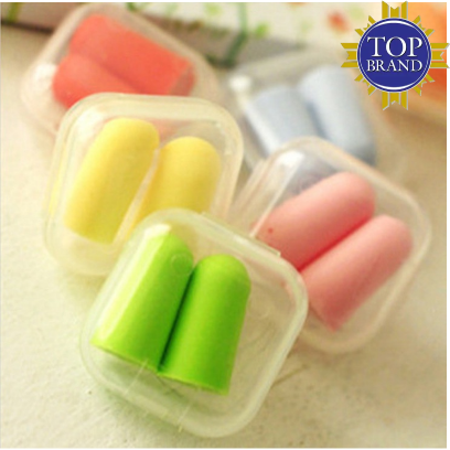Penutup Telinga Ear Plug Dengan Kotak Penyimpanan Bening Mini Box ...