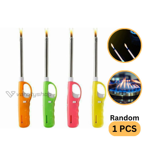 Alat Pematik Api Gas Lighter Korek Api Kompor Lilin Torch Refillable ...