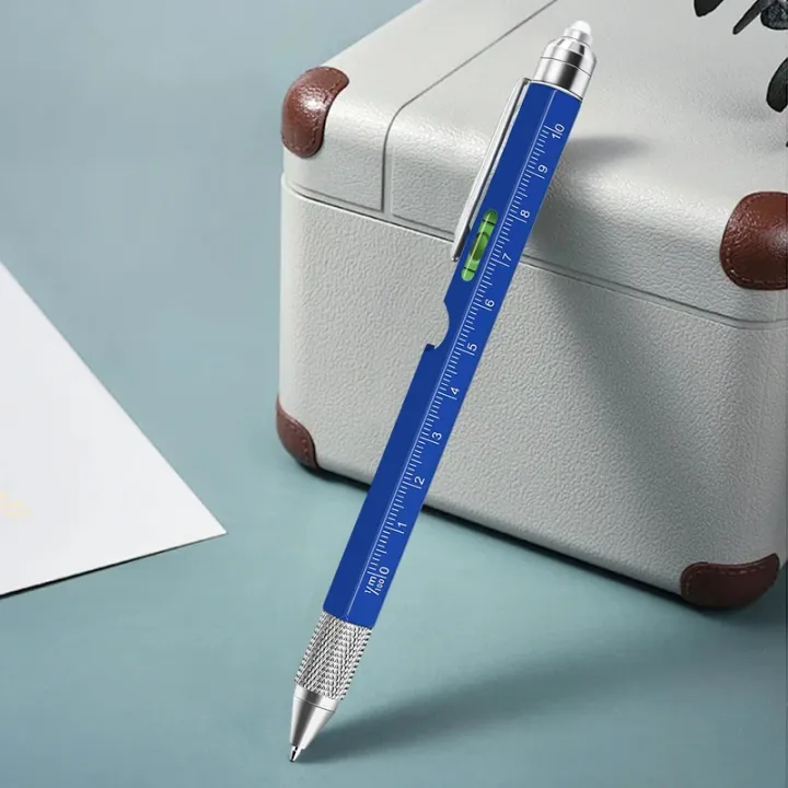 SDS9 In 1 Multifunctional Ballpoint Pen Handheld Measure Tool Battery ...