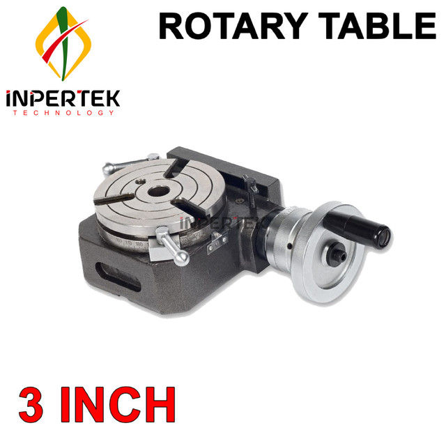 Rotary Table 3" Meja Putar Milling Dividing Vertical Horizontal 3 Inch ...