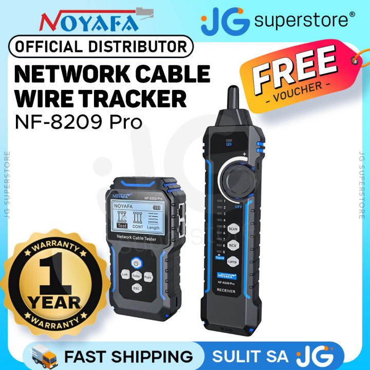 Noyafa NF-8209 NF-8209S NF-8209PRO Network Cable Wire Tracker with Anti ...