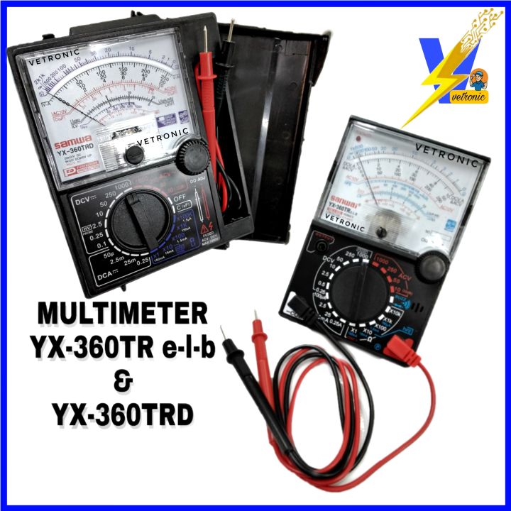 SANWA YX-360TRE-L-B (NO CASE) Analog Multitester (Analog Multimeter ...