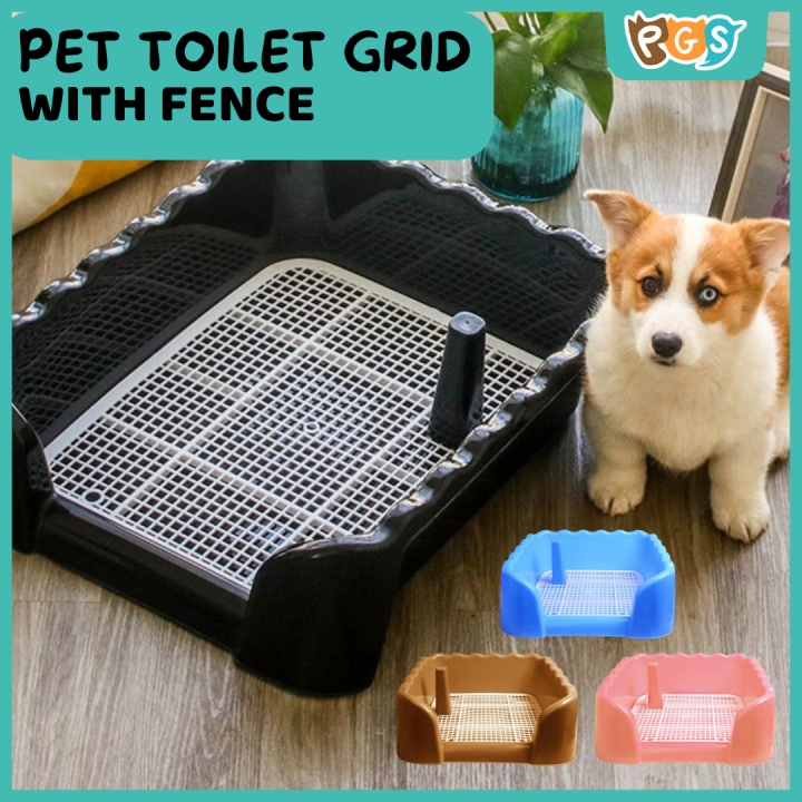 Petcher Pet Toilet Litter Box Tray Pet Toilet Litter Box Pad Pet Potty ...