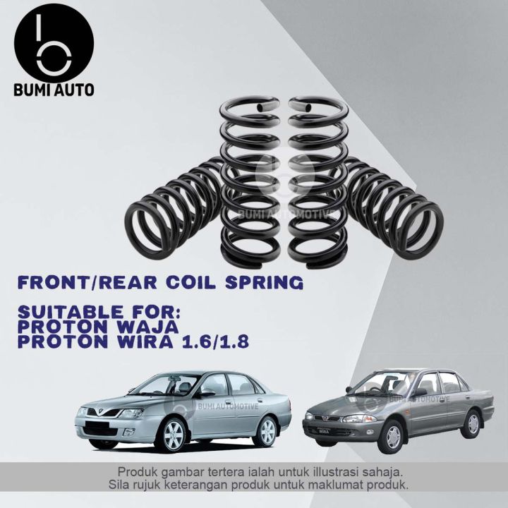 Proton Waja Front (Depan) OEM High Quality Standard Coil Spring 2pcs ...