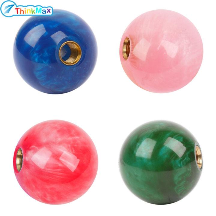 Round Ball Shift Knob Car Gear Stick Shifter Knobs Shifting Lever Head ...