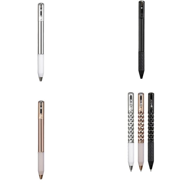 Geometric Metal Crinkle Pen Fidget, Stress Relief Metal Shape Shifting ...