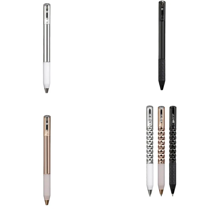 Geometric Metal Crinkle Pen Fidget, Stress Relief Metal Shape Shifting ...