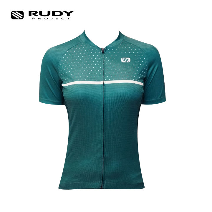 Rudy Project Womens Road Cycling Jersey in Green Model 1 | Lazada PH