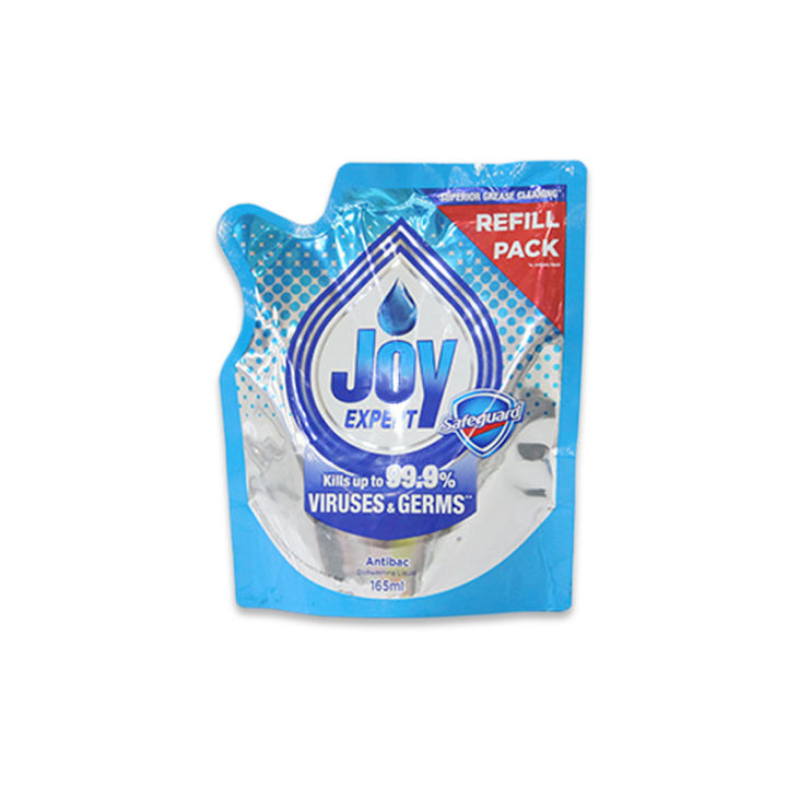 Joy Expert Antibac Safeguard Dishwashing Liquid 165ml Refill | Lazada PH