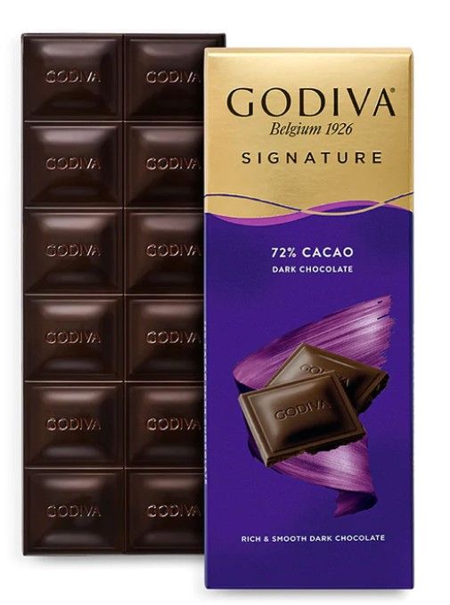 Godiva Signature Dark Chocolate Bar รส 72% Dark Chocolate | Lazada.co.th