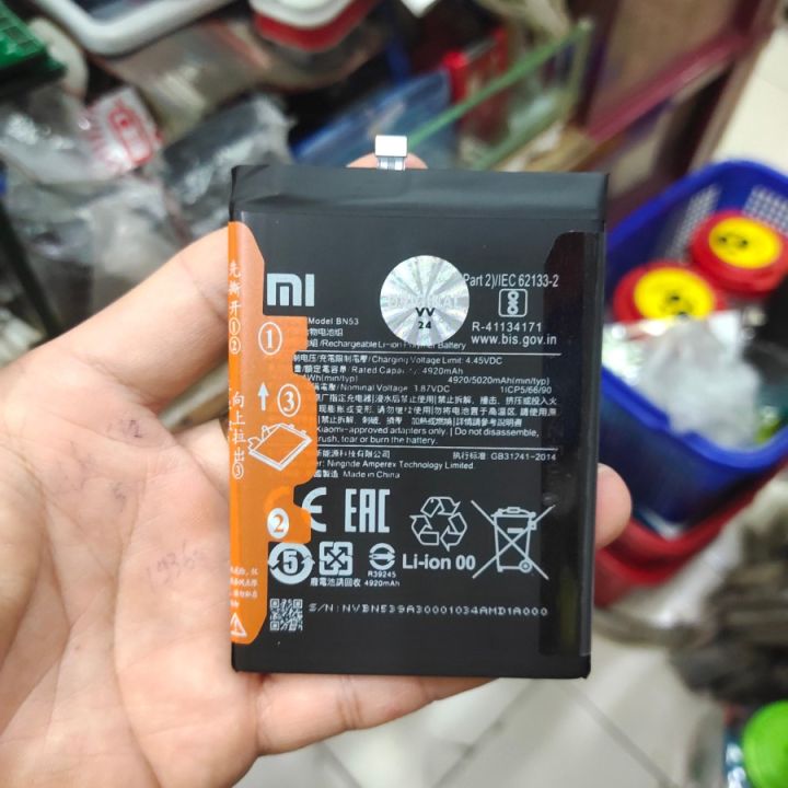 REDMI NOTE 9 PRO / BN53 BATERAI BATTERY BATTLE BATT MANTAP | Lazada ...