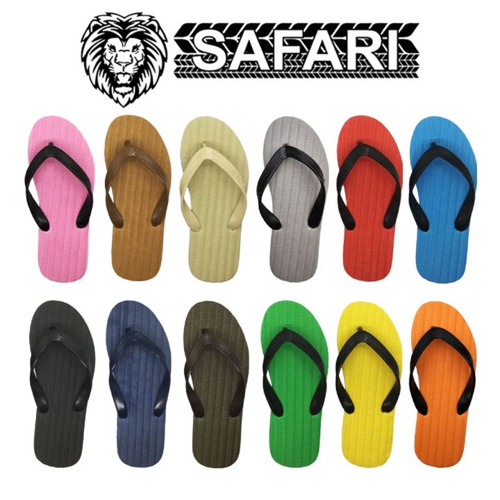 Kids Safari slippers rubber unisex beach flip flops rainy sunny seasons ...