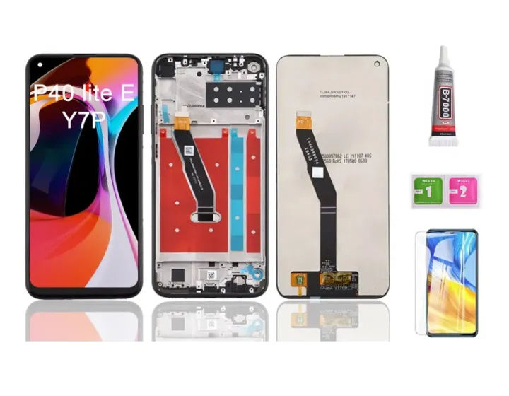 LCD With Frame For Huawei P40 Lite E/Y7P 2020 ART-L28/29N LCD Display ...