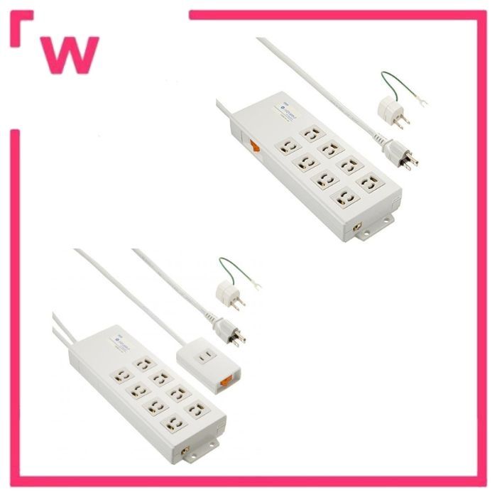 [Sanwa Supply] Tap with built-in power supply noise filter, 3P, 8 ...