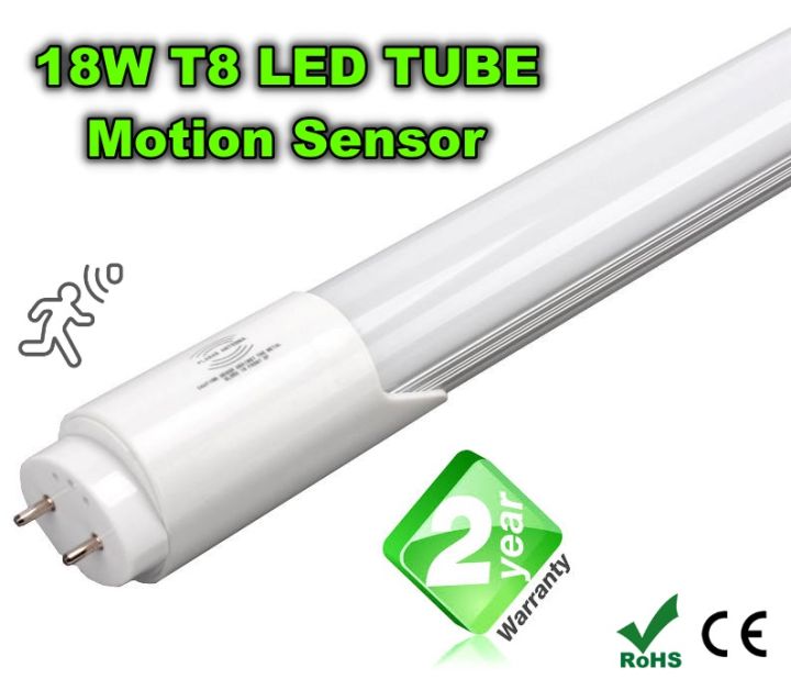 Dimming Motion Sensor T8 LED TUBE 18w 4ft 6500k (Industrial Grade) | Lazada