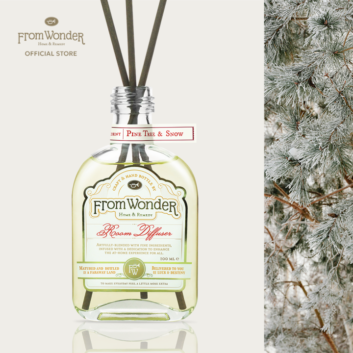 From Wonder Diffuser กลิ่น Pine Tree & Snow 100ml ก้านไม้หอมกระจายกลิ่น ...