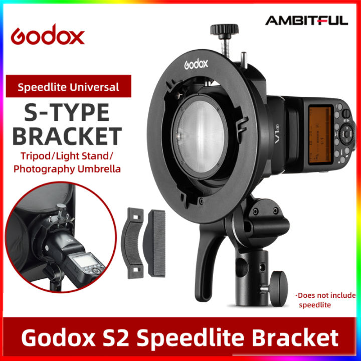 Godox S2 Bowens Giá Đỡ Gắn Đèn Flash Loại S Cho Godox V1 V860II AD200 ...