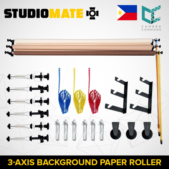 STUDIOMATE SM10 3 Axis Background Roller for Photography Studio ...