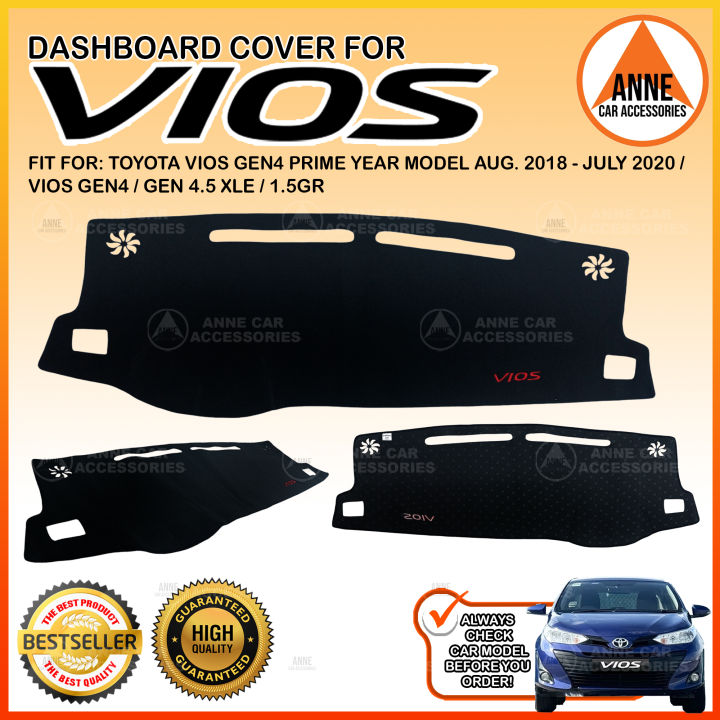 Dashboard Cover for Toyota Vios 2003 2004 2005 2006 / 2007 2008 2009 ...