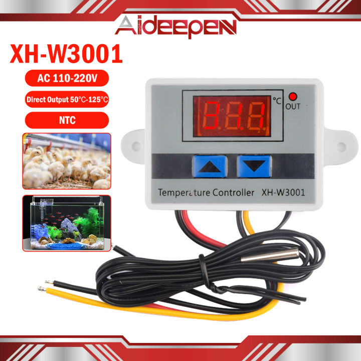 Original Aideepen digital temperature controller 220v XH-W3001 ...