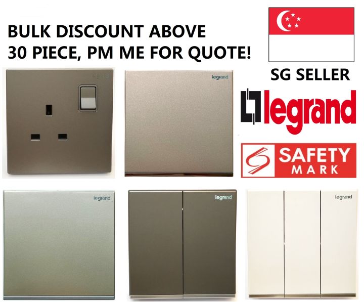 Legrand Galion Switch and Socket, Safety Mark Approved | Lazada Singapore