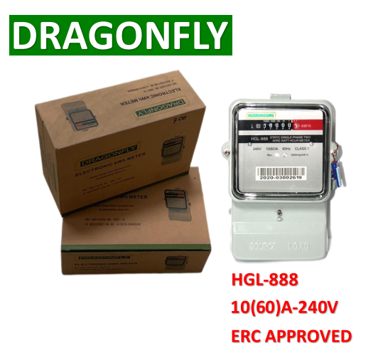 DRAGONFLY Electric Meter KWH Submeter Digital/Analog ERC Approved ...