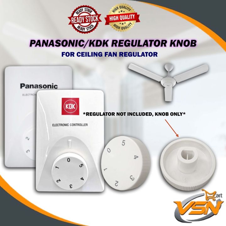 Panasonic / KDK Ceiling Fan Regulator Knob (Original) | Lazada