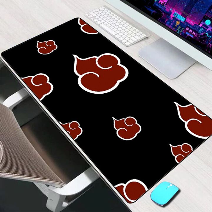 Japanese Anime Akatsuki Uchiha Mouse Pad Large Gaming Accessories Mouse ...