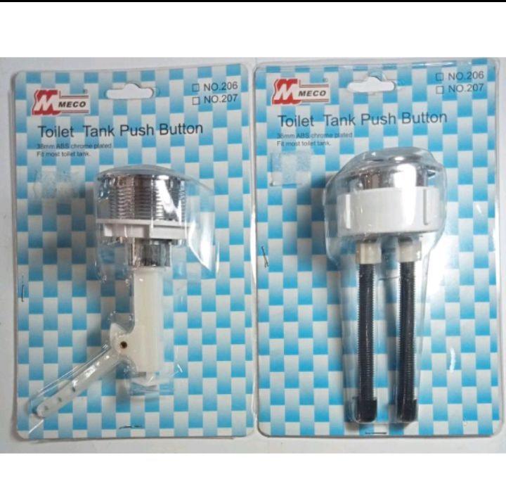 Meco Tank Push Button 206 Single White, 207 Dual Black (Half / Full ...