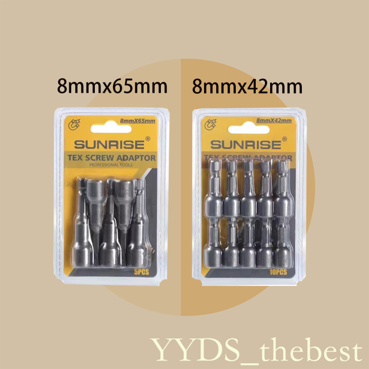 Sunrise Magnetic Nut Tex Screw Adaptor (Per Pack) | Lazada PH