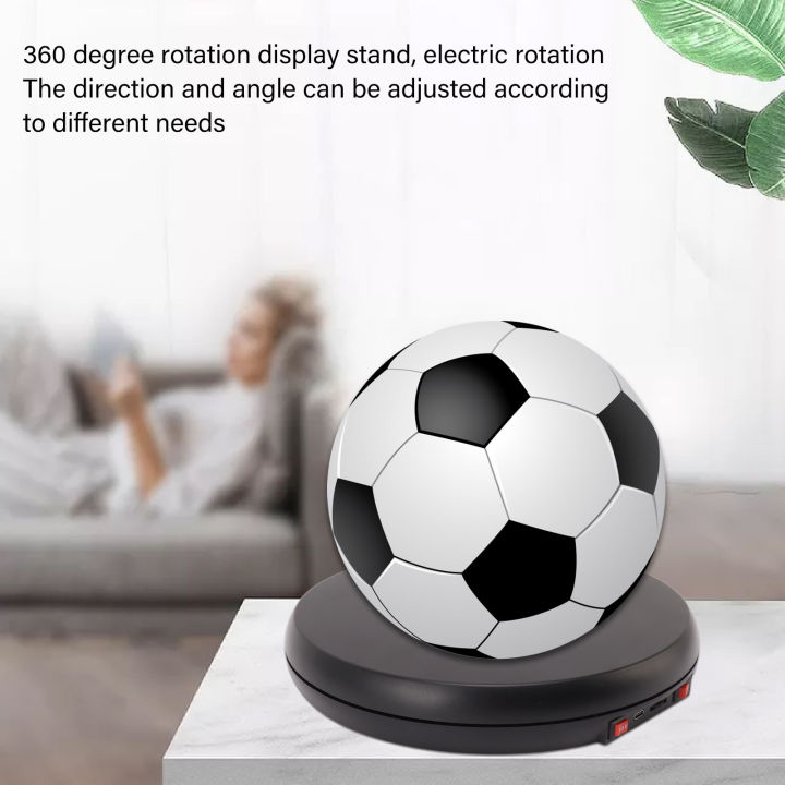 Electric Rotating Display Stand LED Light Turntable Electric Rotating ...