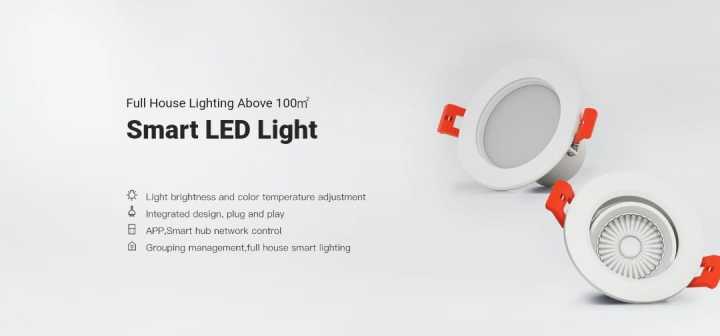 🔥(Promotion) ORVIBO Smart LED Lighting Downlight& Spotlight欧瑞博智能无级色温灯筒灯 ...