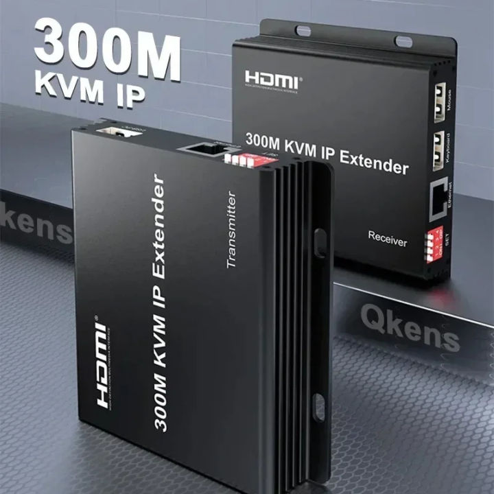 300M IP HDMI Extender Over Rj45 Cat5e Cat6 Ethernet Cable Video ...