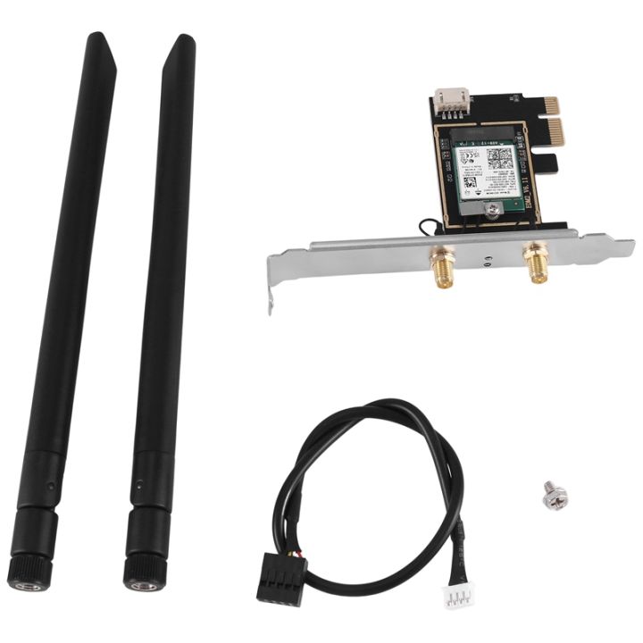 AX210NGW WiFi Card WiFi 6E Dual Band 2.4G/5G Wireless Card Adapter ...