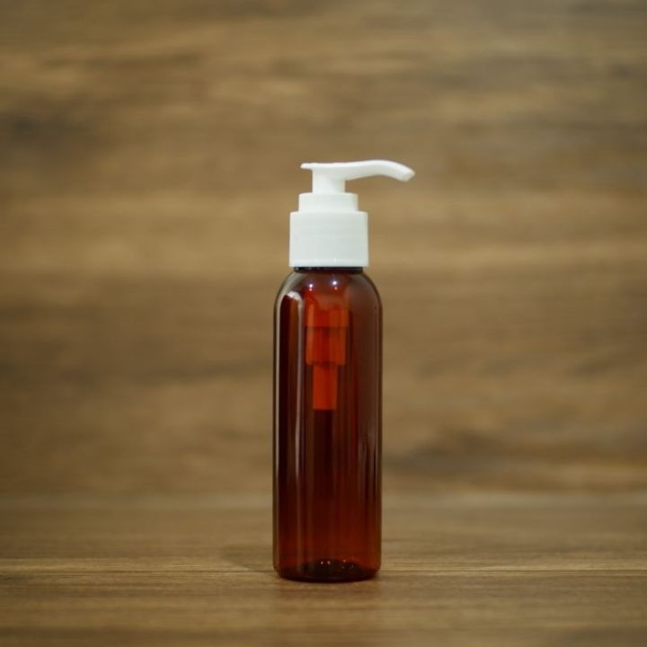 (10PCS) BOTOL AMBER 100ML TUTUP PUMP / BOTOL PUMP 100ML TEBAL / BOTOL ...
