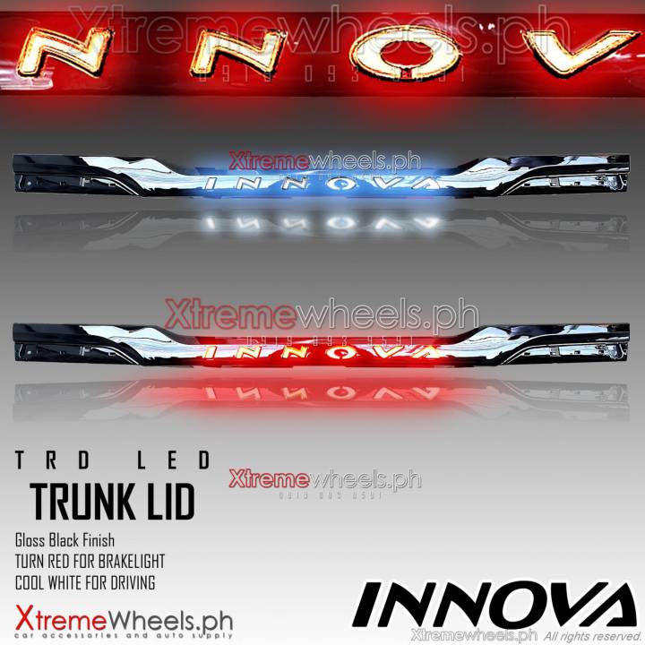 TOYOTA INNOVA 2014-2015 REAR LED TRUNK LID / REAR LIGHT COVER TRUNKLID ...