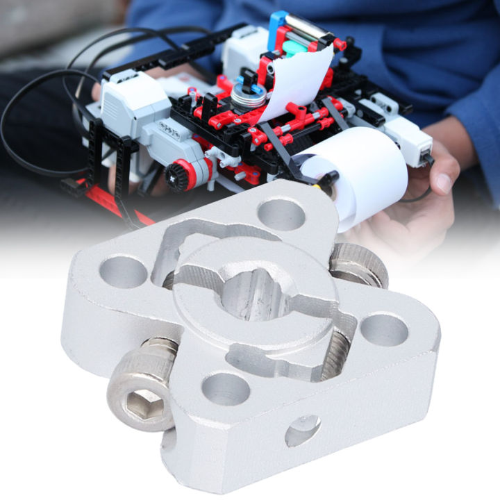 Linear Rail Guide Support Aluminum Shaft Mounting Through Holes for ...