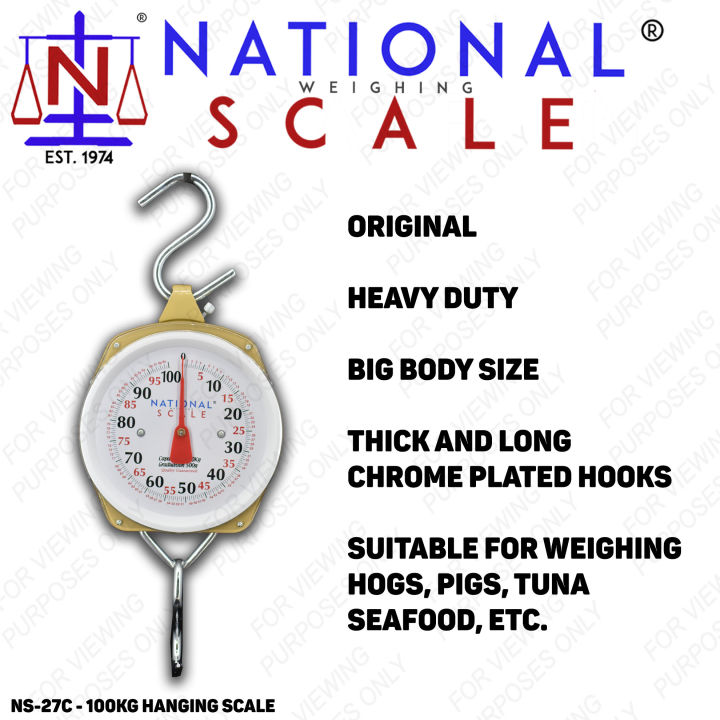 National Hanging Hook Scale 100-250kg | Lazada PH