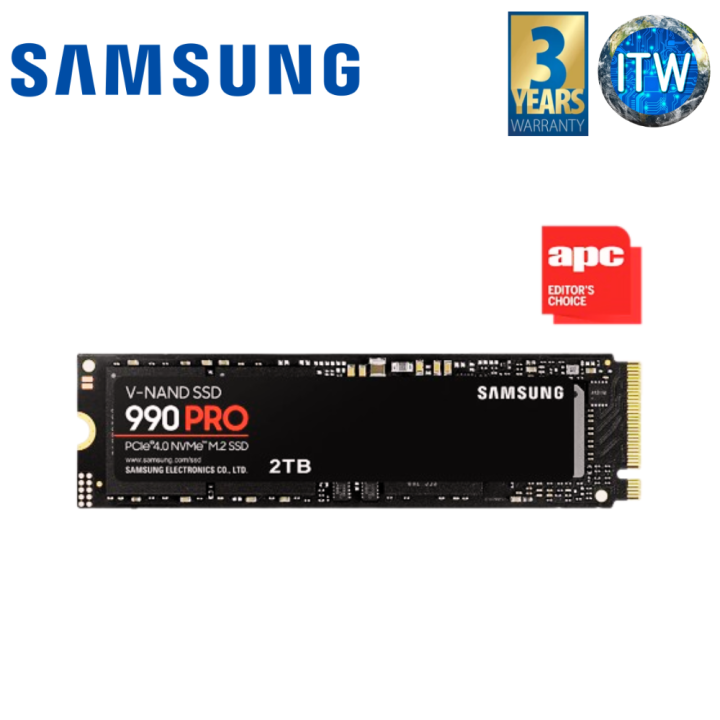 Samsung 990 Pro 2TB PCIe 4.0 NVMe M.2 Internal SSD (MZ-V9P2T0BW) | Lazada PH