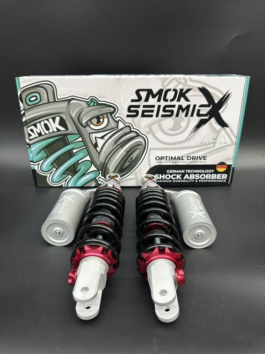 SMOK THAILAND SHOCK ABSORBER SEISMIC X NMAX V2 2020 / AEROX V2 280MM ...